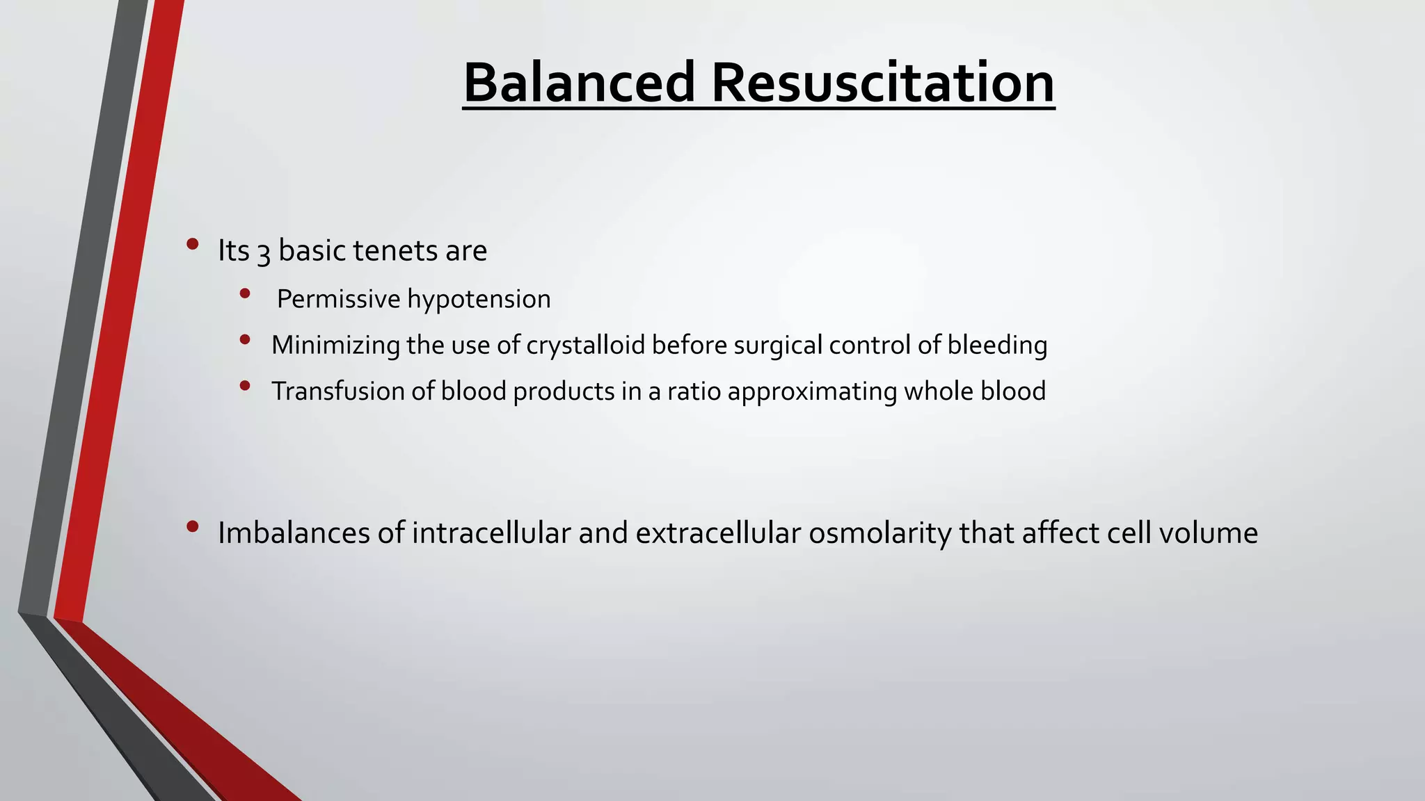 Damage control resuscitation | PPTX
