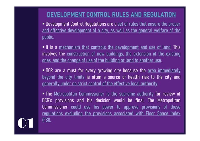 Development control rules and regulation | PDF | Developmental Sites ...