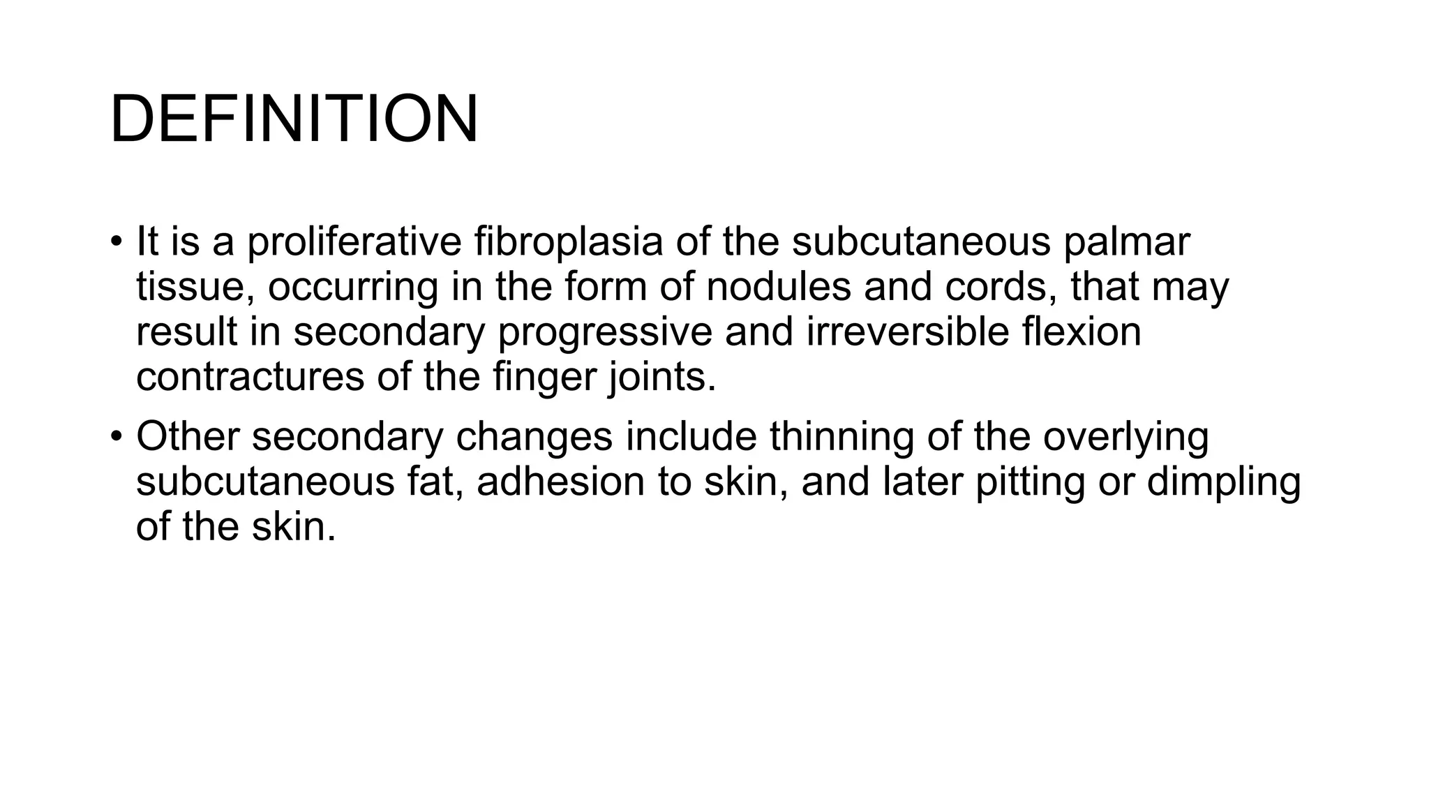 dupuytrens contracture | PPTX