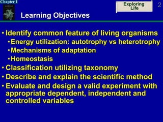 Chapter 01 Themes in the Study of Life | PPT