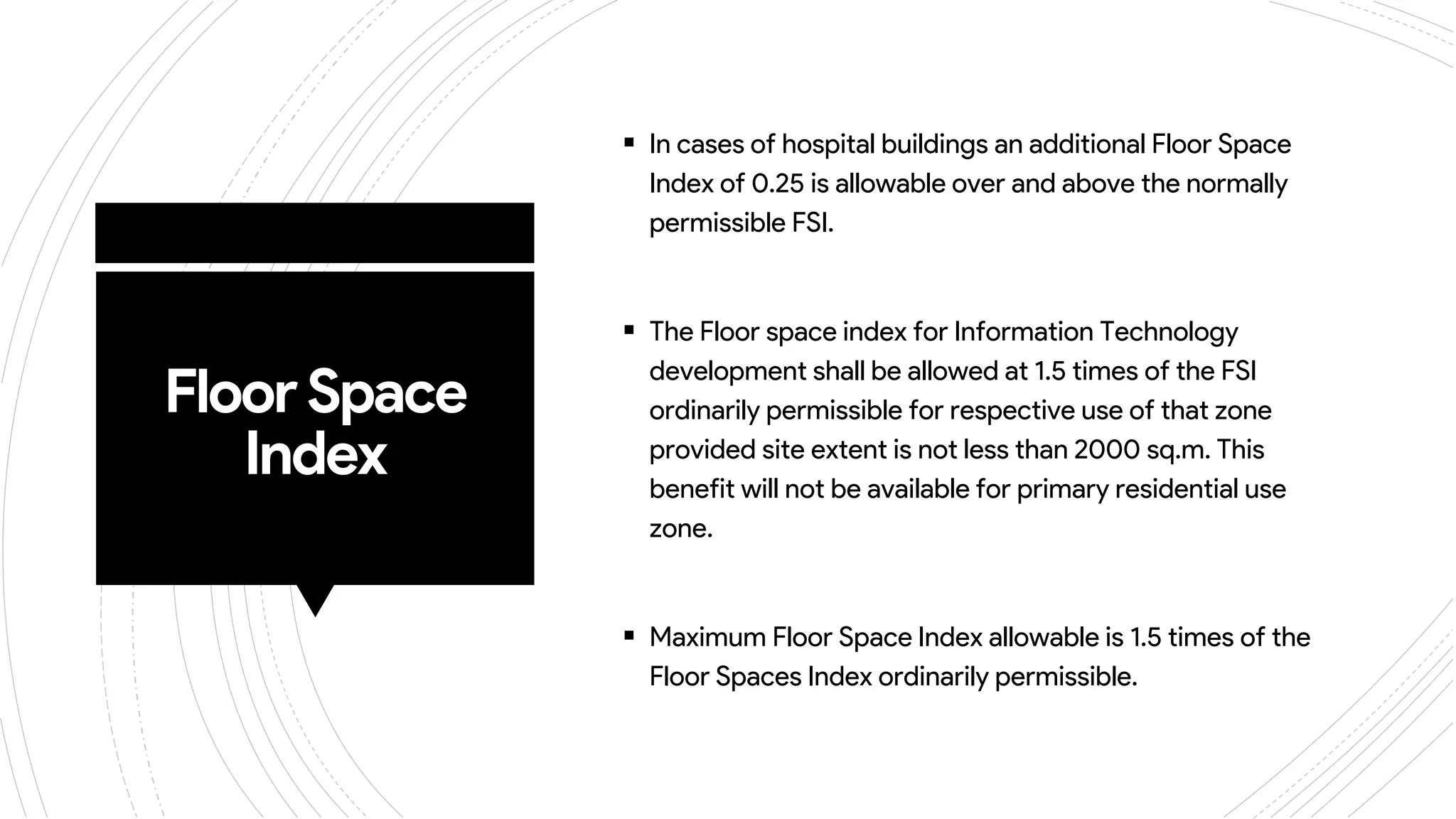 DCR - Development Control Regulations - Professional Practice ...