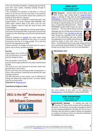 DCRS June 2011 Newsletter | PDF