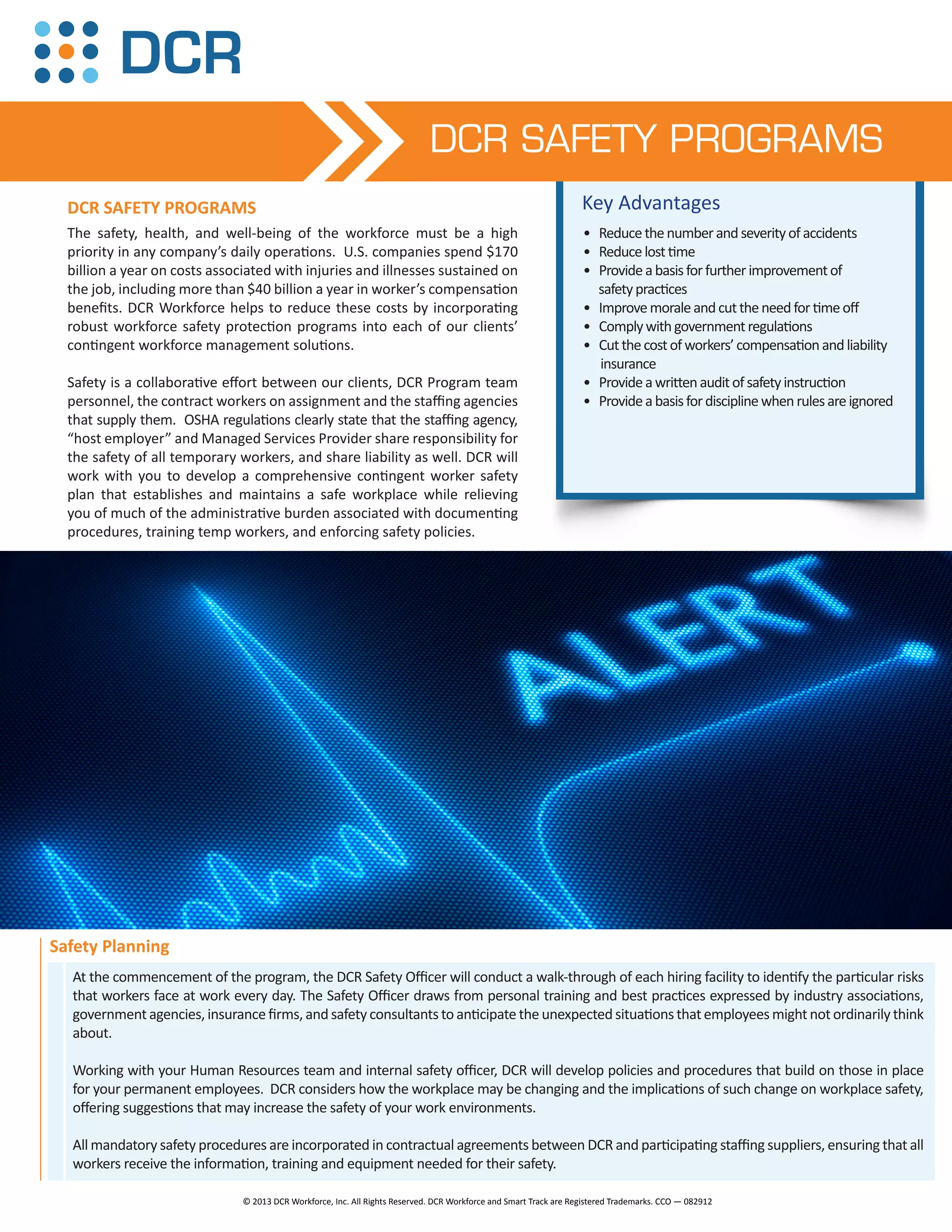 DCR Safety Solutions | PDF