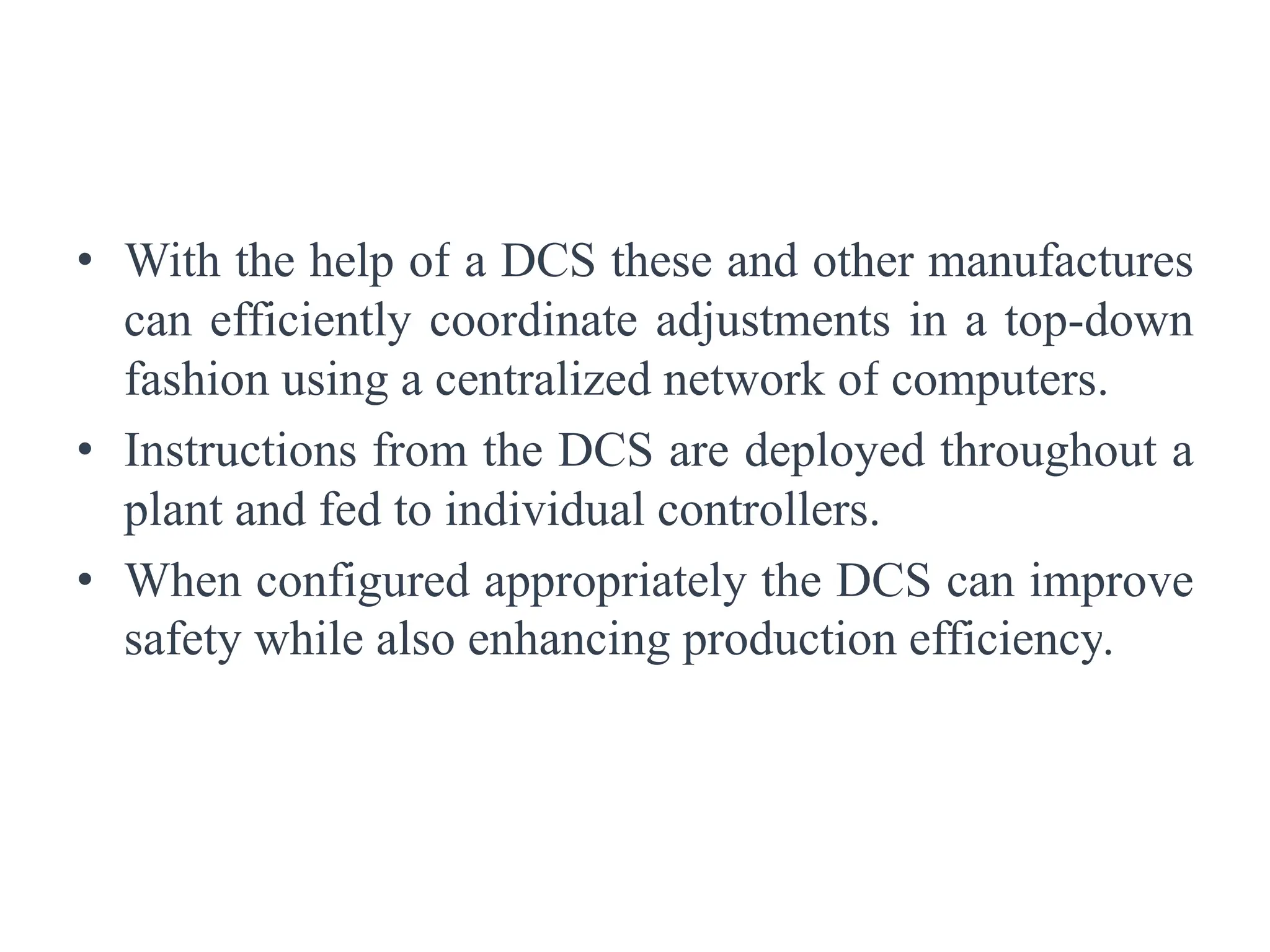 Distributed control system PPT 1 2 3 4 5 | PPT