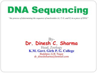 DNA Sequencing | PPT