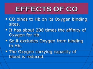 Gas Transport CO2 and O2 | PPT