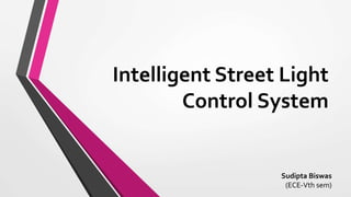 intelligent street light system | PPTX
