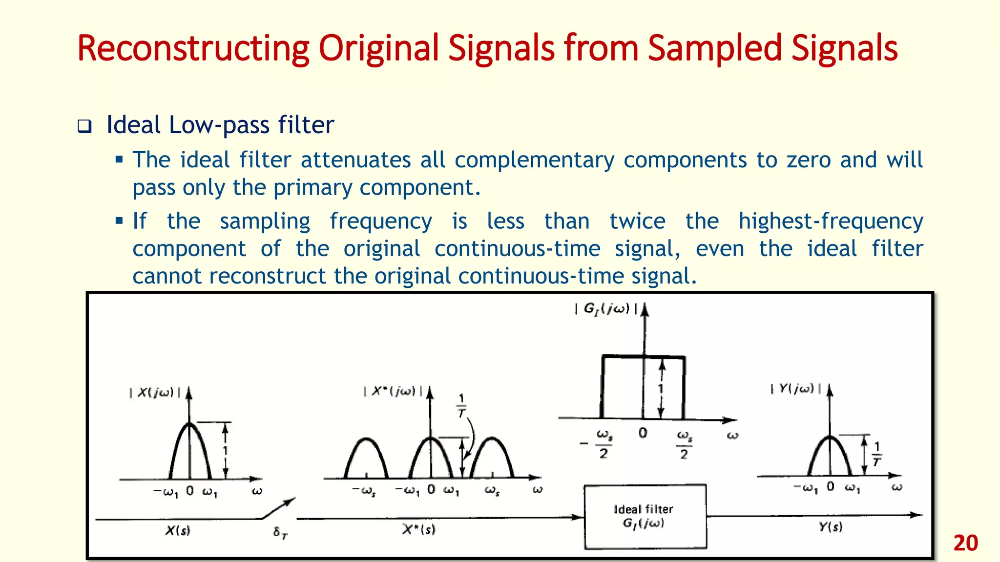 Dcs lec03 - z-analysis of discrete time control systems | PDF