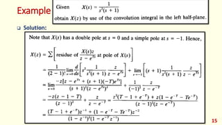 Dcs lec03 - z-analysis of discrete time control systems | PDF