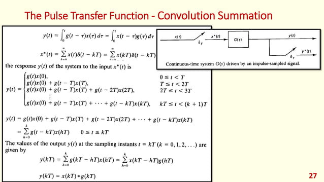 Dcs lec03 - z-analysis of discrete time control systems | PDF