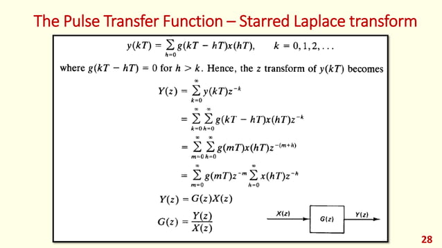 Dcs lec03 - z-analysis of discrete time control systems | PDF