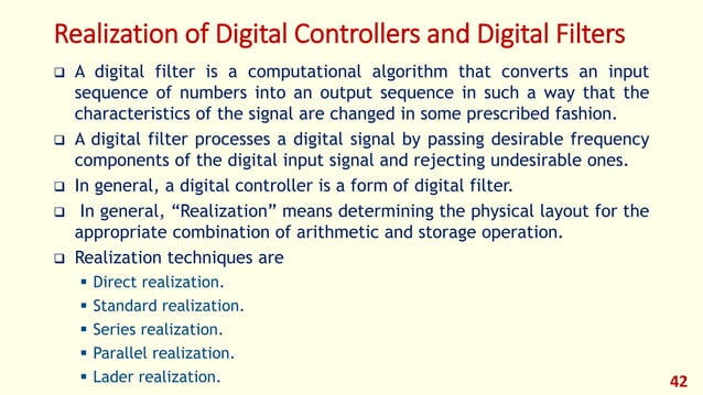 Dcs lec03 - z-analysis of discrete time control systems | PDF