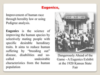 Eugenics, Euthenics & Euphenics | PPT