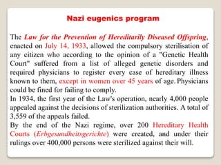 Eugenics, Euthenics & Euphenics | PPT