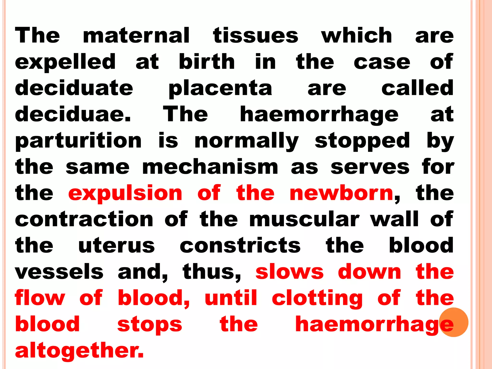 Placenta structure and Classification | PPT