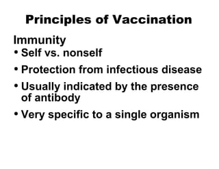 Principles of Vaccination | PPT