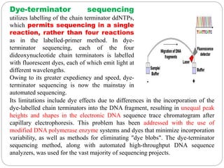 Sanger sequencing method of DNA | PPT