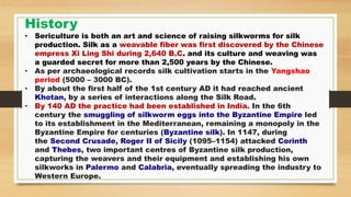 Sericulture | PPT