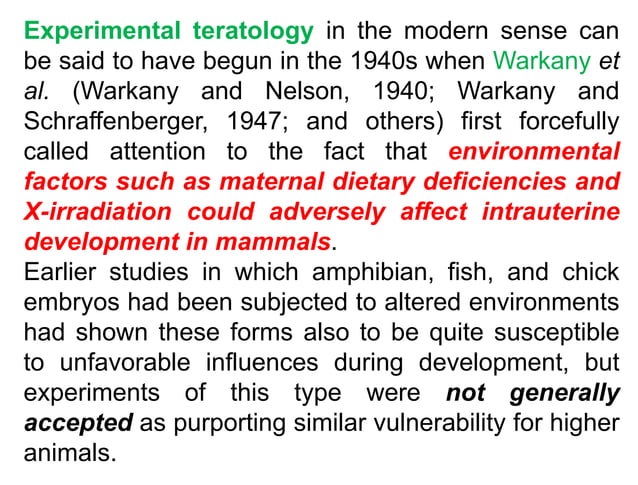 Teratology | PDF | Birth | Personal Celebrations & Life Events