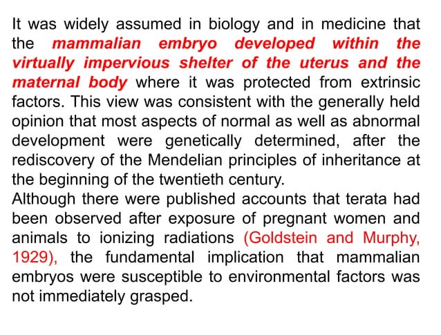 Teratology | PDF | Birth | Personal Celebrations & Life Events