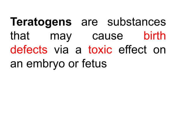 Teratology | PDF | Birth | Personal Celebrations & Life Events