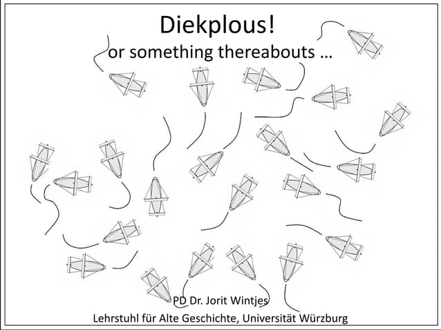 [DCSB] Jorit Wintjes (University of Würzburg), “Diekplous ...