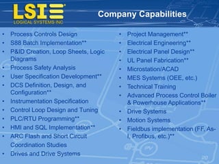 Dcs capabilities | PDF | Civil Engineering Industry | Industries