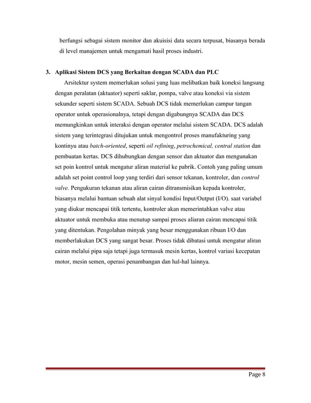 Dcs ( data control system) | DOC