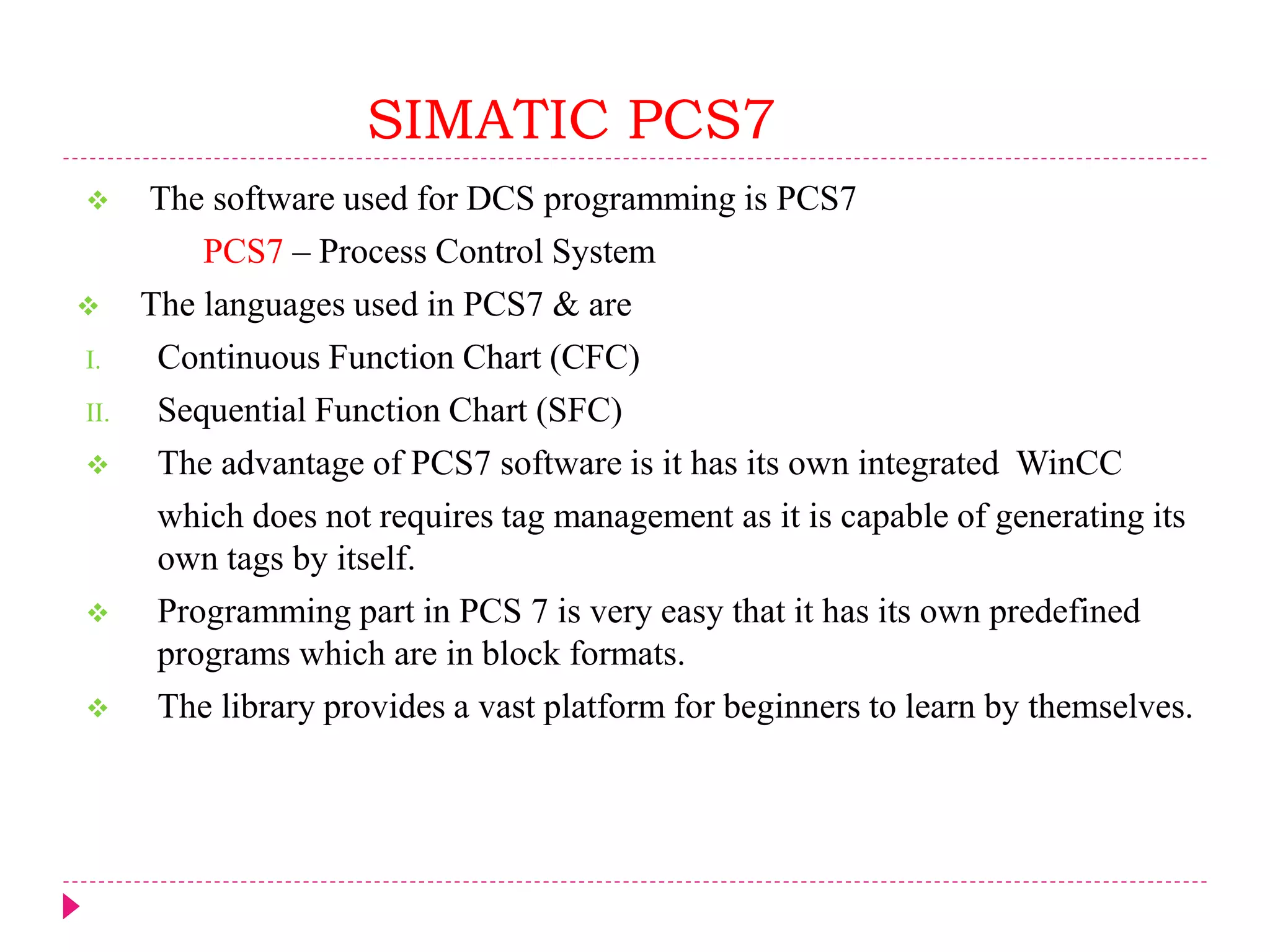 DCS an overview | PPTX