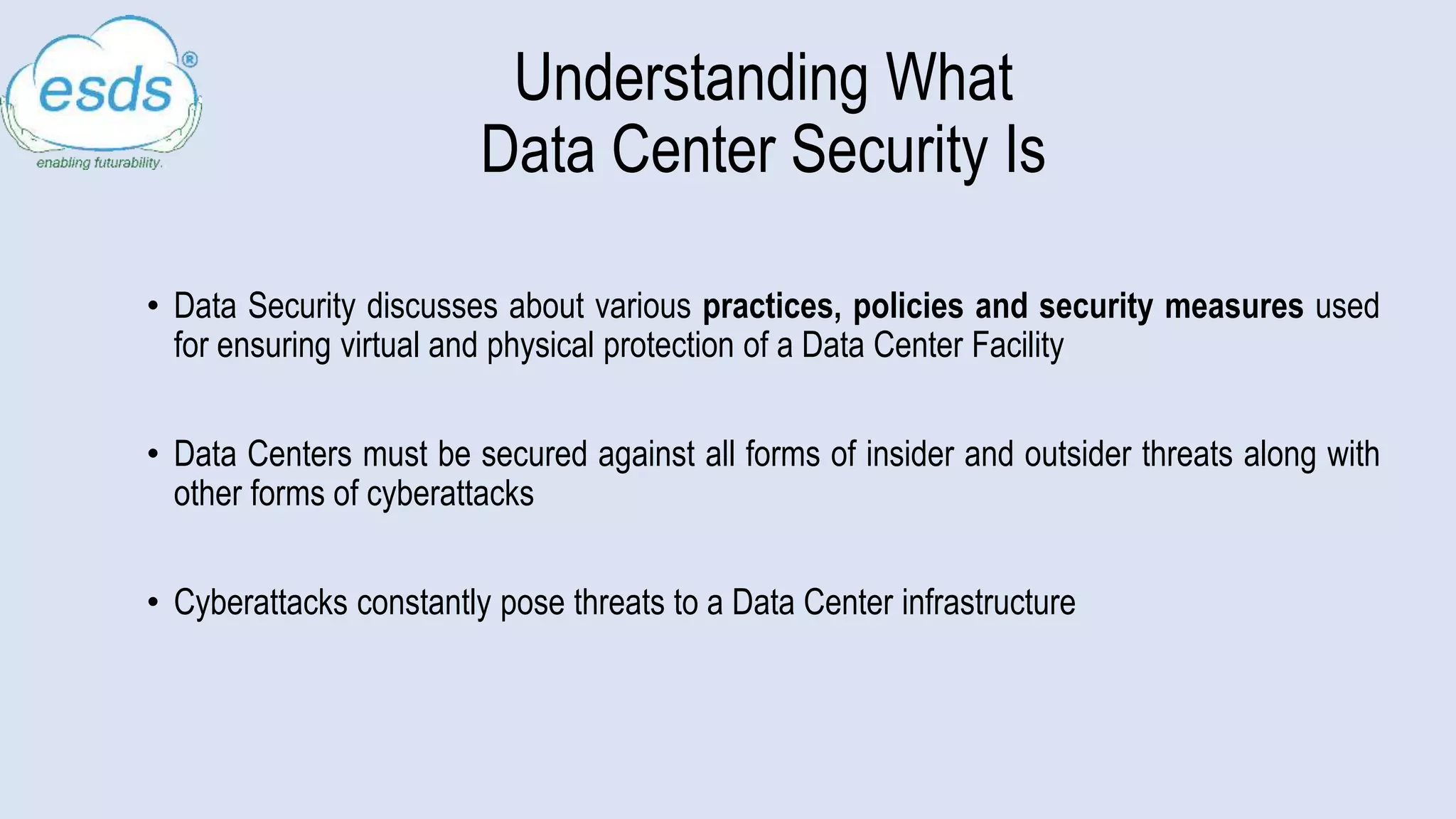 Advanced Data Center Security | PPTX