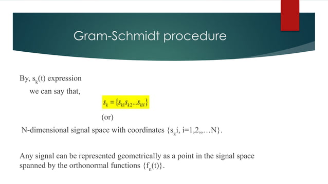 Gram Schmidt Procedure And Constellations Pdf Technology And Computing 6852