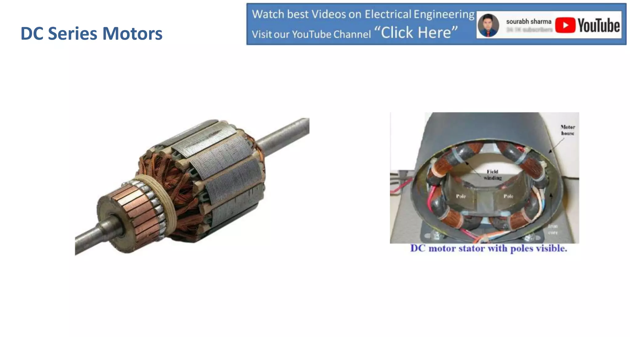 Dc Series Motor | PPTX