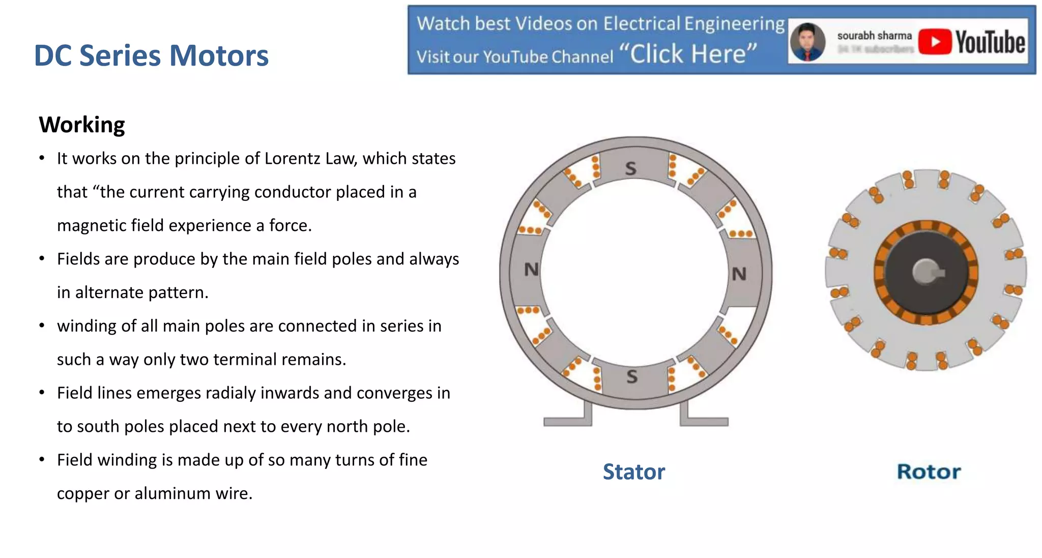Dc Series Motor | PPTX
