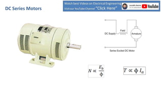 Dc Series Motor | PPTX