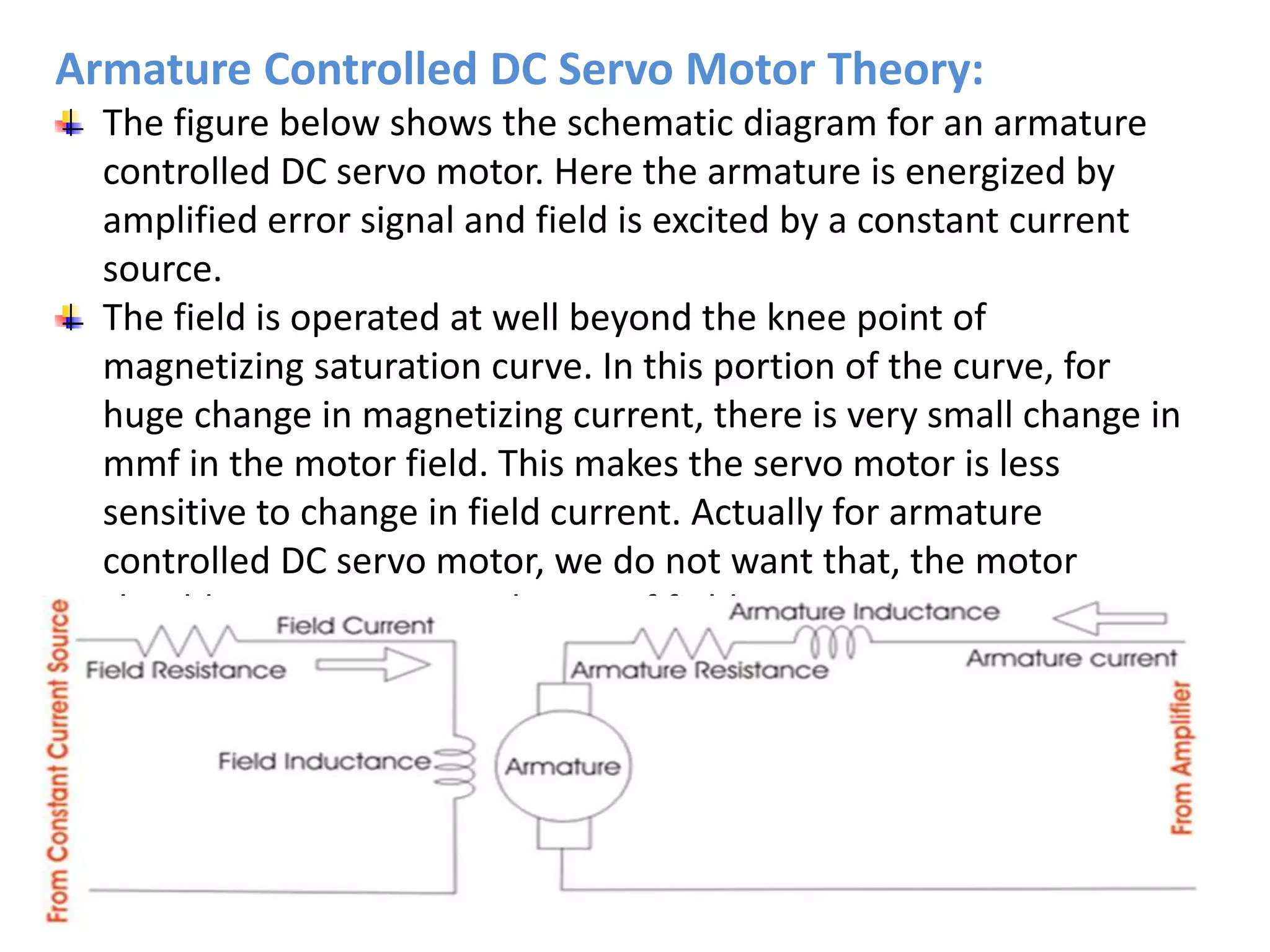Dc servo motor | PPTX