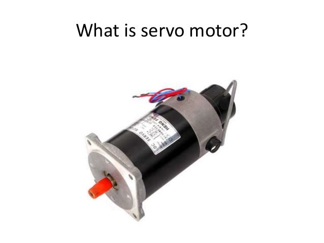 Dc servo motor