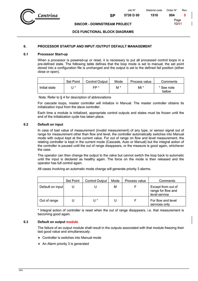 Dcs functional block diagrams | PDF