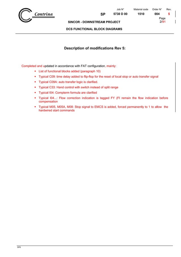 Dcs functional block diagrams | PDF