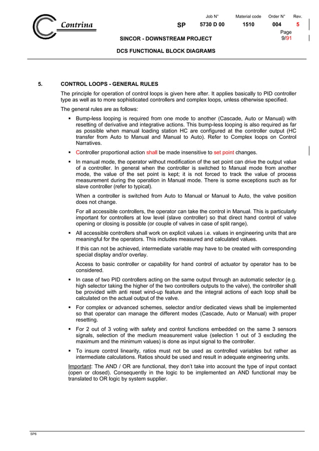 Dcs functional block diagrams | PDF