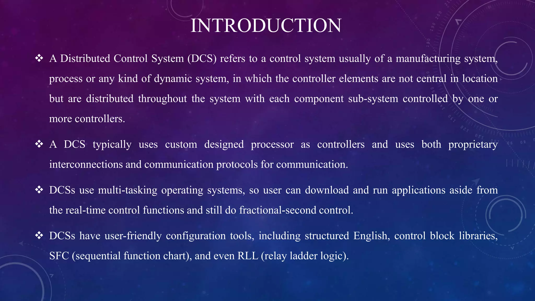 DCS fundamentals | PPTX