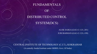 DCS fundamentals | PPTX