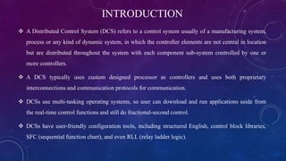 DCS fundamentals | PPTX