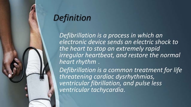 Dc shock | PPTX | Heart and Cardiovascular Diseases | Diseases and ...