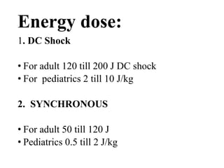 Defibrillator on job training dc shock ppt.pdf