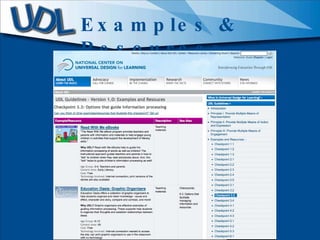 UDL Presentation by CAST | PPT