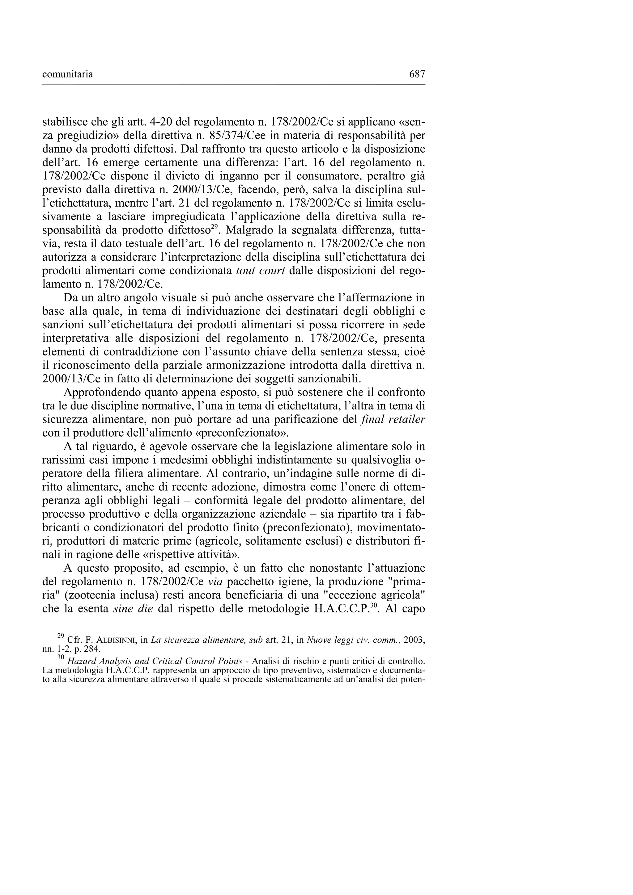 L'etichettatura alimentare à la croisée des chemins | PDF