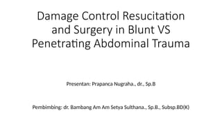DCS in Abdominal Trauma .pptx
