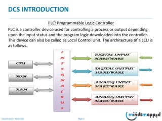 DCS Introduction | PPTX | Operating Systems | Computer Software and ...