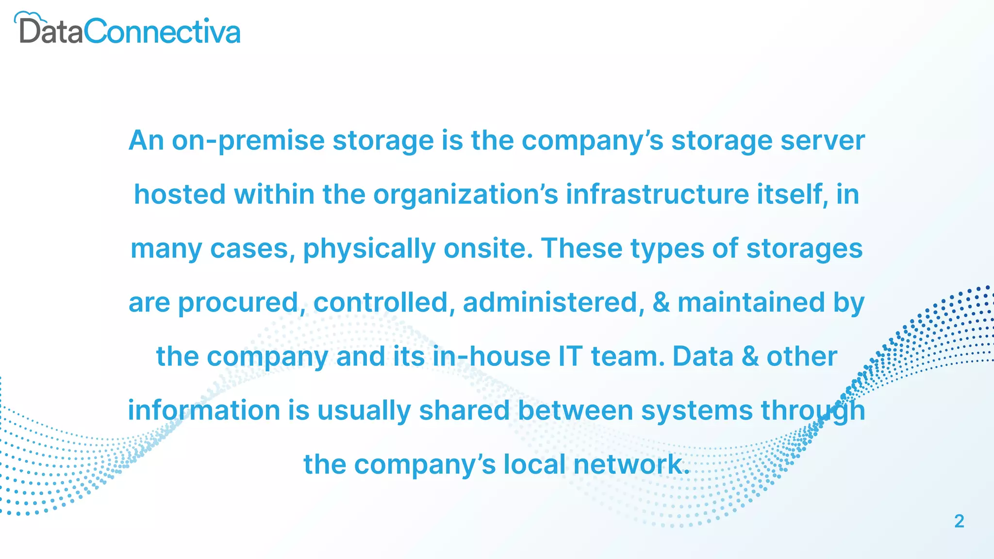 On-premise Data Archiving for Salesforce with DataConnectiva | PPT