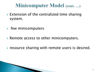 distributed Computing system model | PPTX | Computing | Technology & Computing